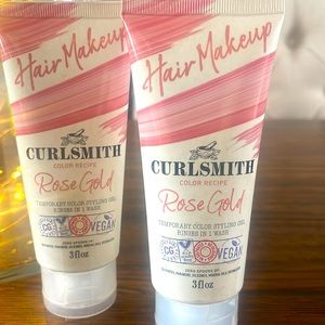 Sephora | Hair | Curlsmith Set Of 2 Rose Gold Temporary Color Styling ...